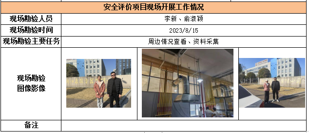 浙江森歌智能厨电股份有限公司危险化学品储存和使用安全现状评价 安全评价项目公示2 福建省雄伟安全技术咨询有限责任公司